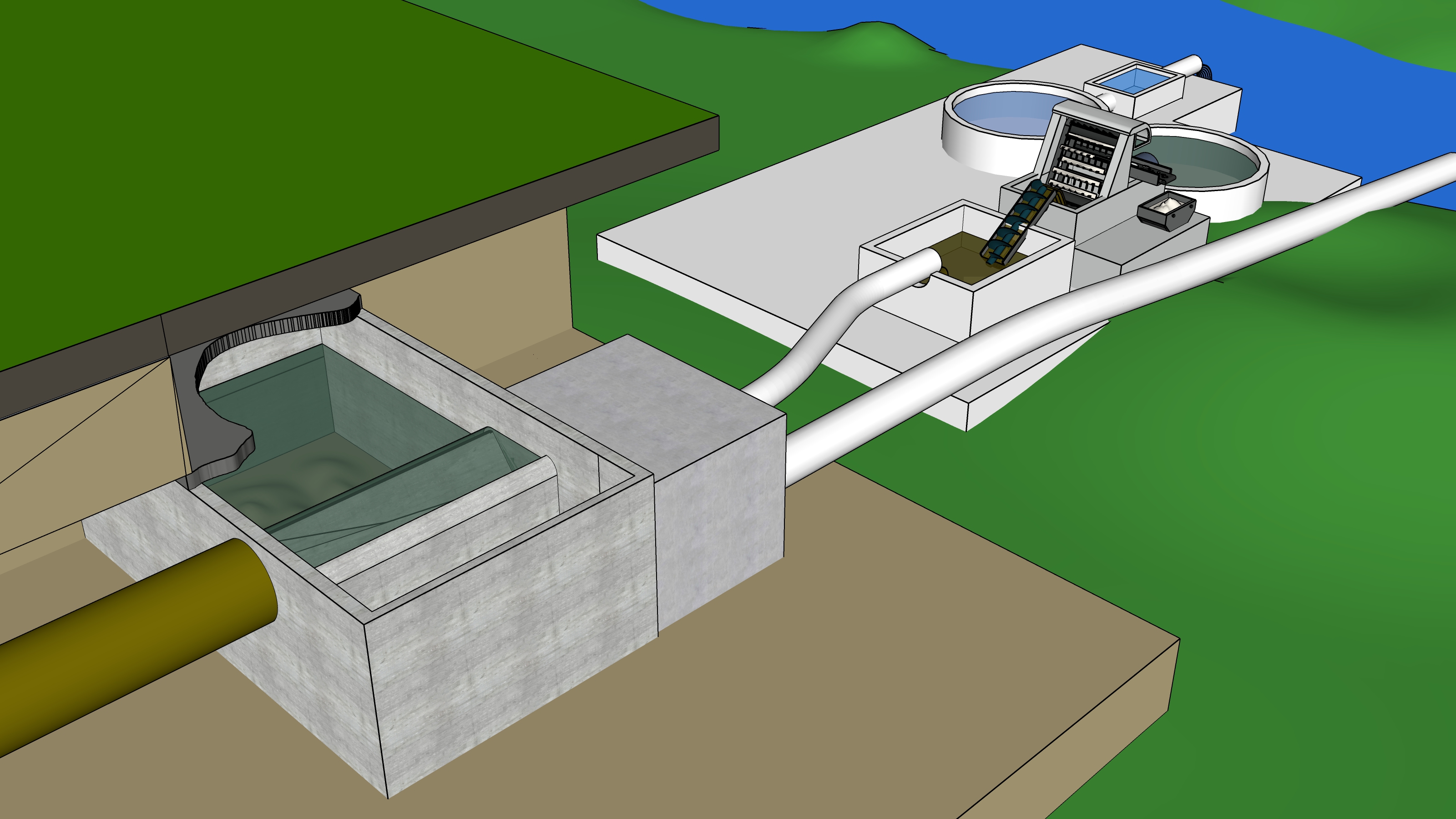 Regenüberlauf-Becken - VSA Wasser Wissen